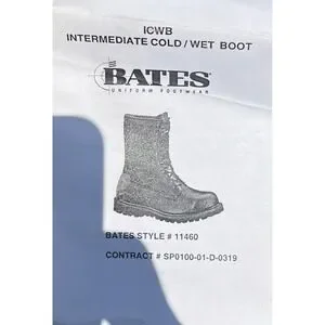 Bates | Shoes | Bates Icwb Boots Men 35 Women 555 Goretex Intermediate ...